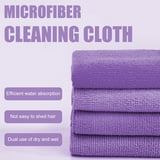 Baodeli Microfiber Cleaning Cloths, All-Purpose Microfiber Towels ...
