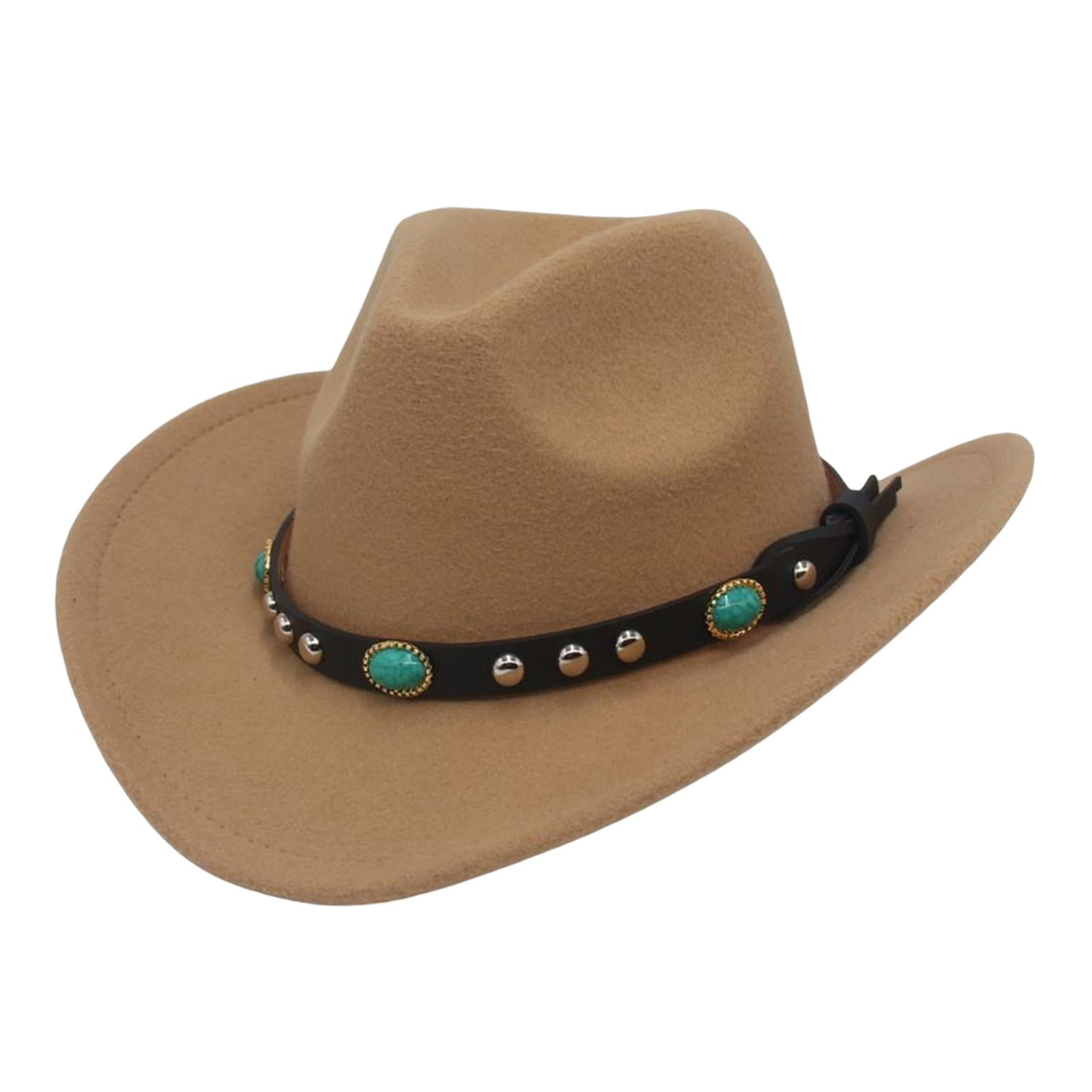 Click here for Siruishop Felt Western Wide Brim Cowboy Hat  Suede... prices