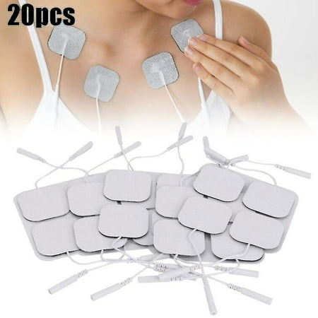 4/20pcs Machine Replacement Electrode Pads Gel Body Massager Stickers ...