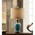 Napa 27-Inch Table Lamp, Turquoise - Walmart.com