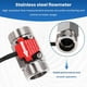 YF-B5-S 50mm Hall Effect Flow Meter Water Flow Sensor Liquid Flow Meter ...