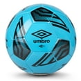 Umbro Youth Soccer Ball Size 4 Blue Durable 32-Panel Training and Play ...