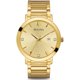 Bulova Men's Modern Gold Tone Dial Yellow Gold Steel Bracelet Diamond ...