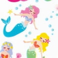 Sticko Mermaids Acetate Plastic Stickers, 26 Piece, Multicolor, Kids ...