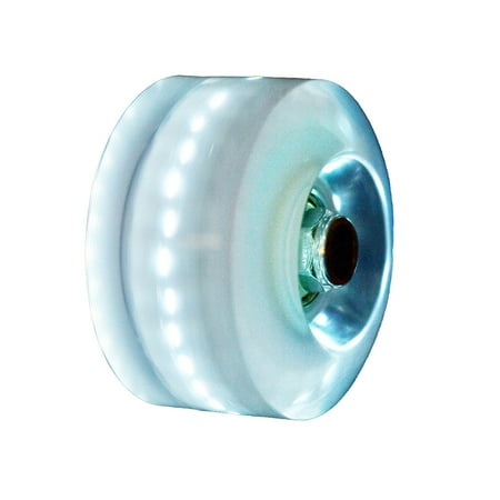 Goriertaly Flashing Light Up Quad Roller LED Round Skate Wheels ...