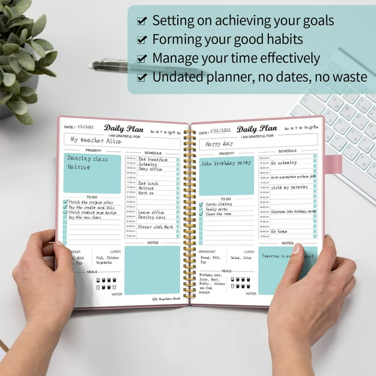 Daily Planner Notebook