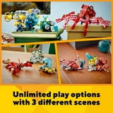 LEGO Creator 31130 Sunken Treasure Mission Underwater Sea Animals Toy ...