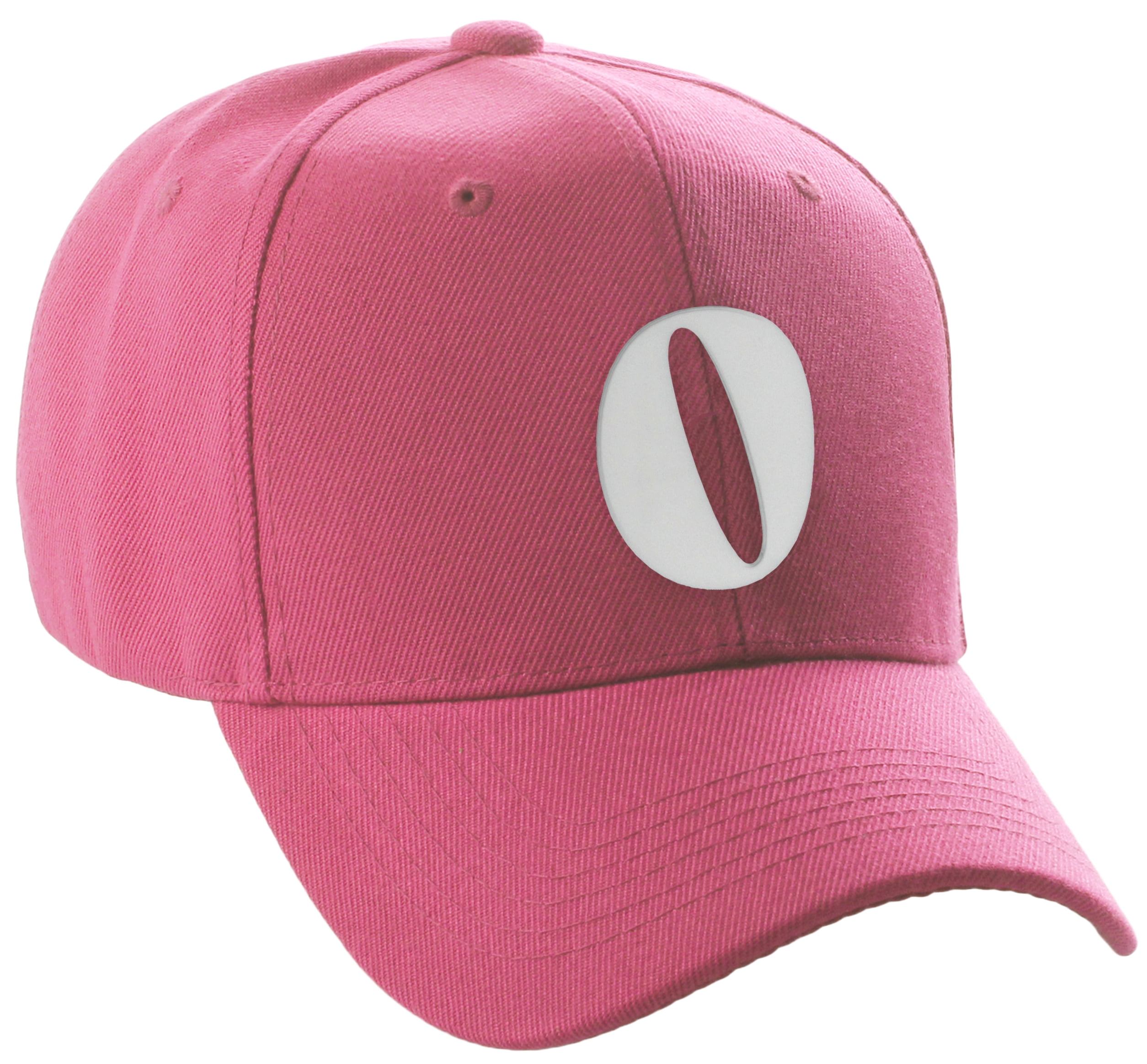 Daxton Structured Curve Visor Bill Baseball Hat 3D Capital Alphabet ...