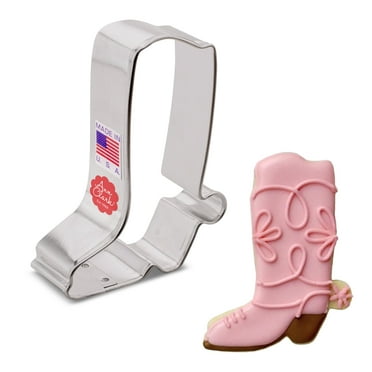 Heart's Treasure Cowboy Boot and Hat Cookie Cutters, 2 Pack, Food-Grade ...