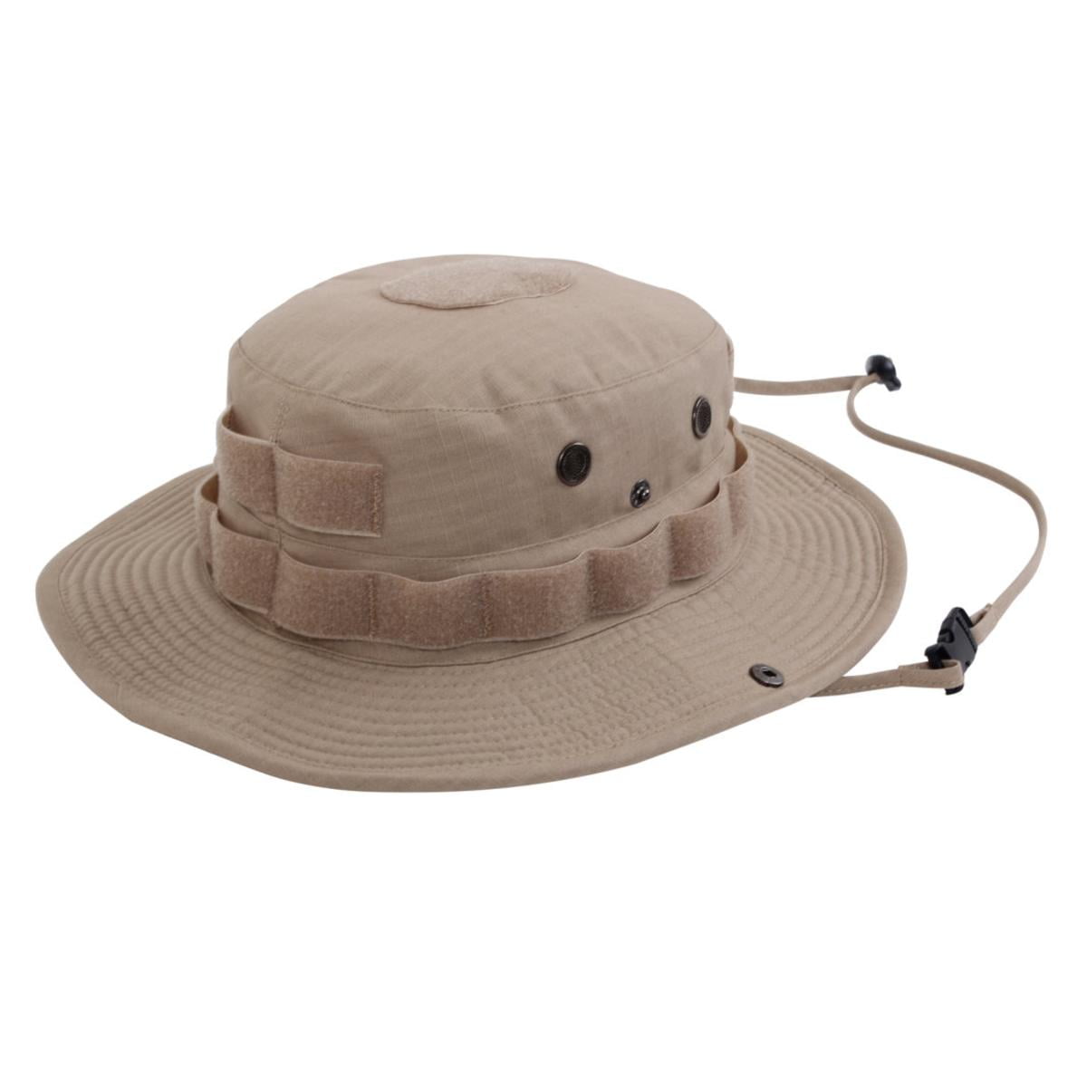 Rothco Cotton Rip-Stop Tactical Boonie Hat, Bucket Hat - Walmart.com - Walmart.com