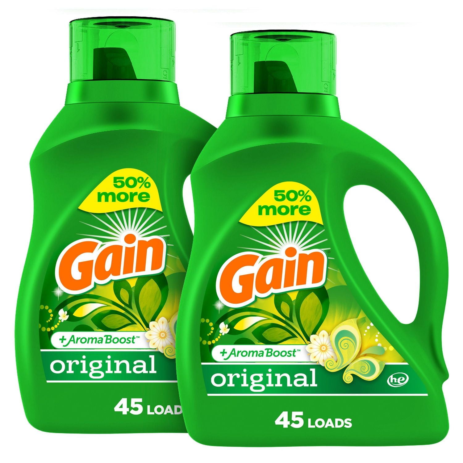 Click here for Gain Liquid Laundry Detergent  Original Scent X 2... prices