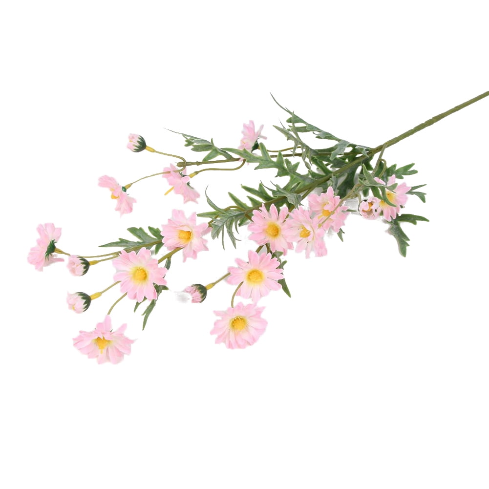 Daisies Artificial UV Resistant Flowers Outdoor Chrysanthemum Mums Fake ...