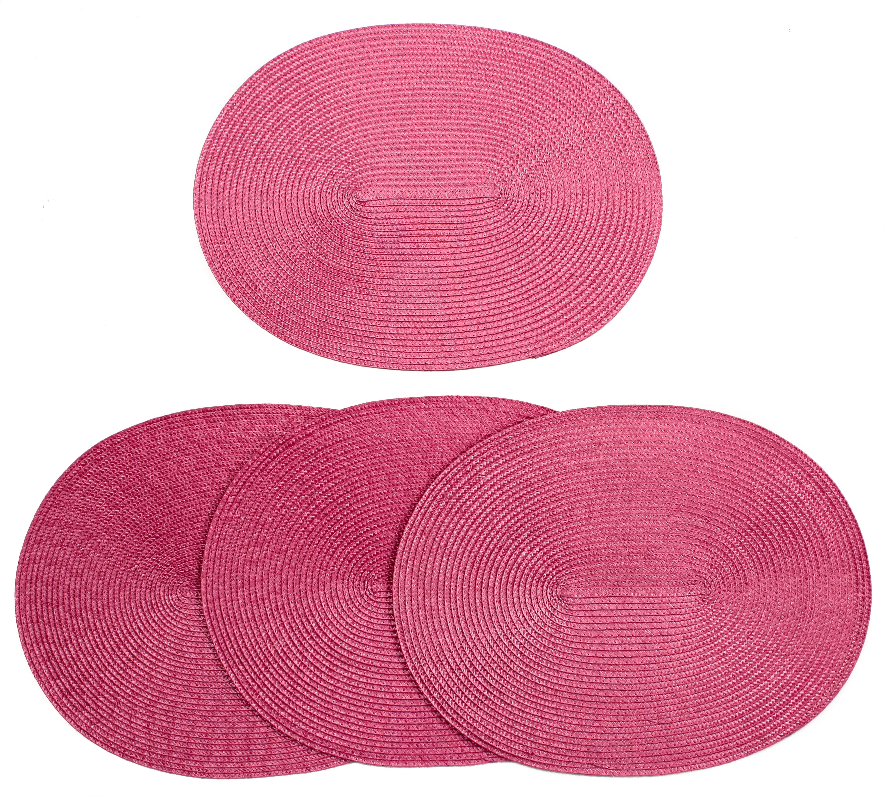 Venice Collections London Woven Spiral Table Placemats 16.9 X 13 Inches ...