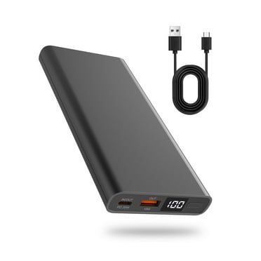 JOYROOM 10000mAh Mini Power Bank with Built-in Cables, 22.5W Fast ...
