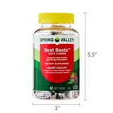 Spring Valley Beets Heart Health Soft Chews Natural Strawberry Acai ...