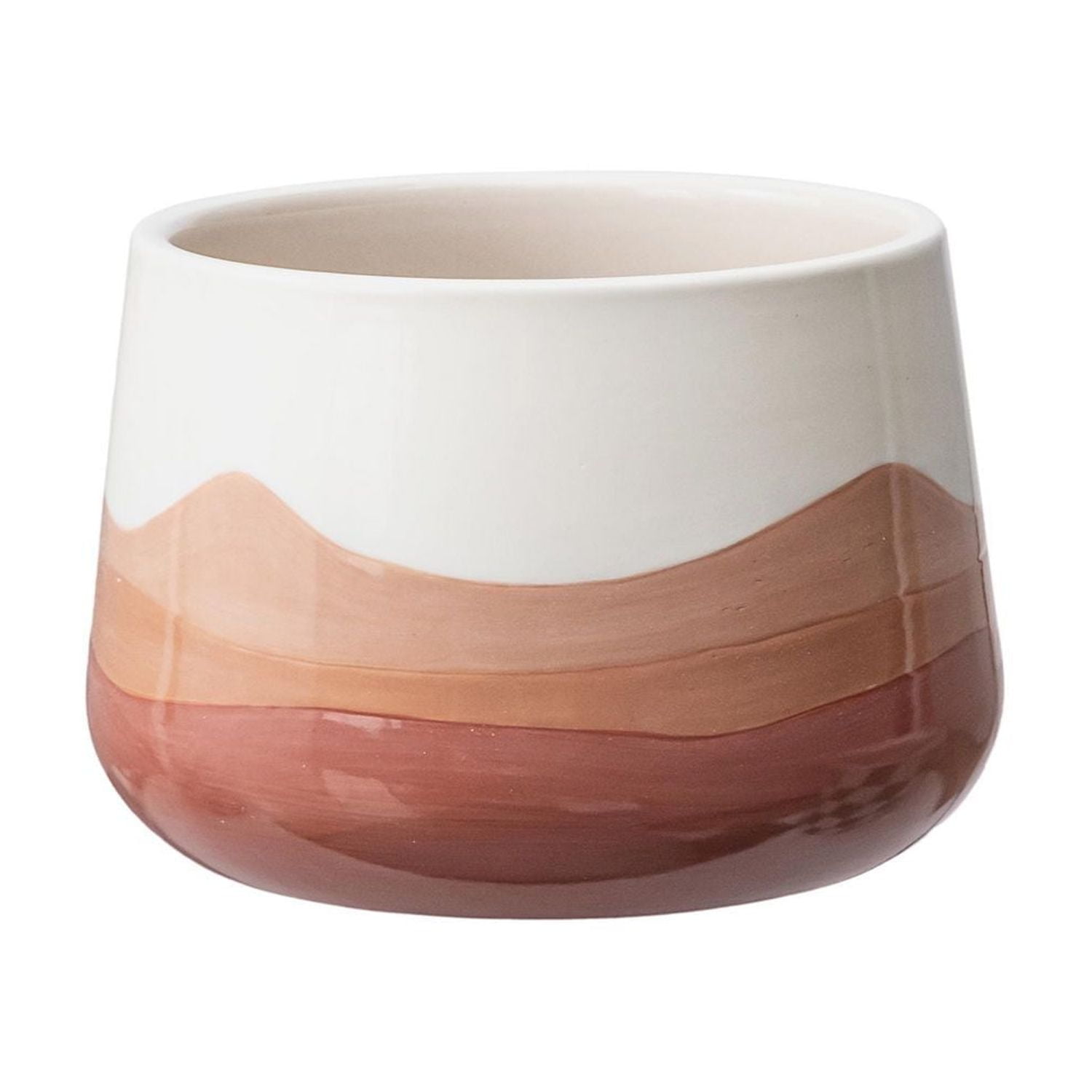 Click here for Mainstays 6 Red Omber Planter 6.1 In Dia X 4.1 In... prices