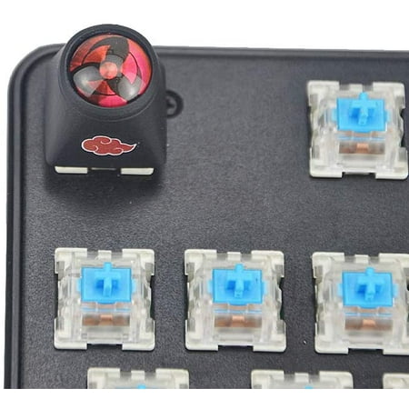 Naruto The Sharingan Mechanical Keyboard Keycap Personality Keycap DIY ...