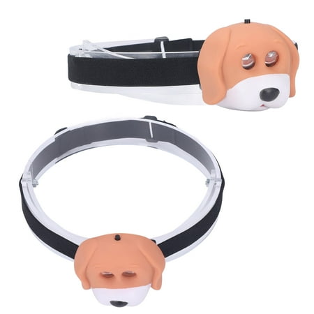 Mgaxyff LED Headlight,Kids Headlight,Cartoon LED Headlight Cute Dog ...