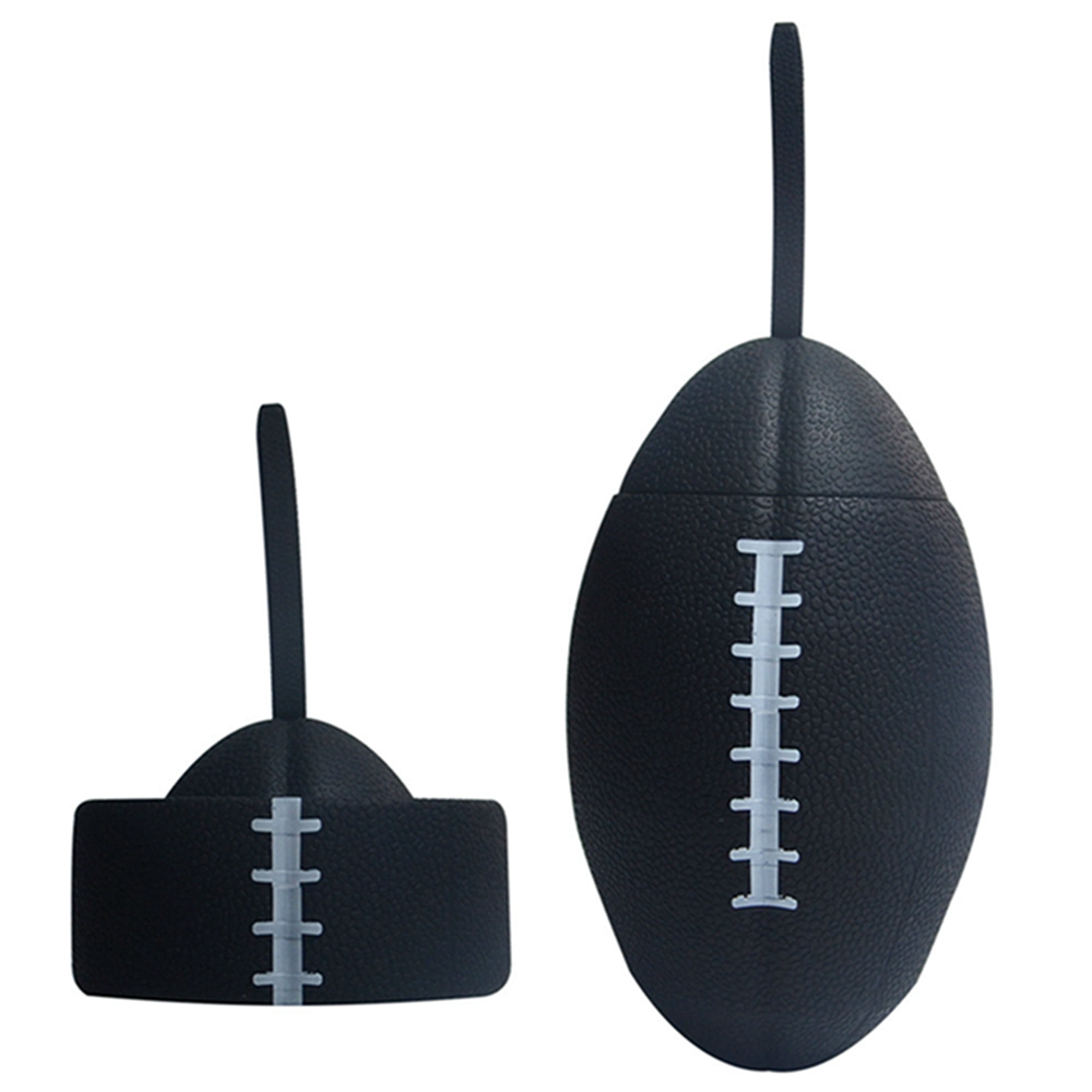 ZIYIXIN Rugby Shaped Travel Water Bottle Reusable Silicone Foldable ...