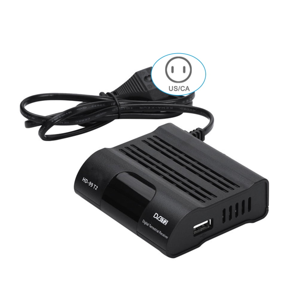 TV Receiver Amplified HD Digital With Remote Control Set Box TV Decoder ...