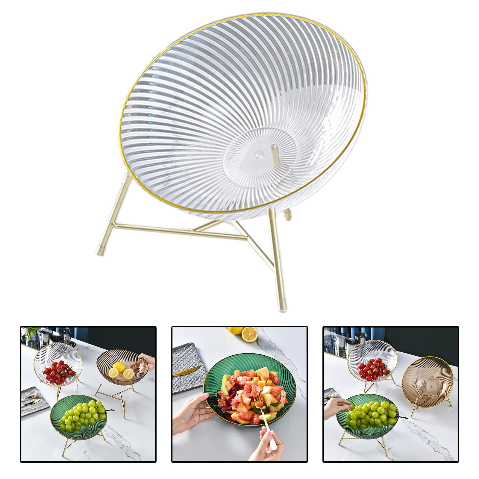 Fruit Serving Tray Organizer Fruit Salad Bowl Snack Candy Dish Display ...