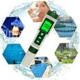 Water Quality Tester Hydroponic PH Meter Battery-powered High Accuracy ...