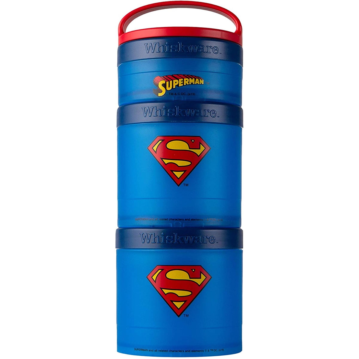 Whiskware DC Comics Stackable Snack Pack Containers - Superman ...