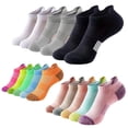 2026 New Summer Mesh Sports Ankle Socks for Women, Large Size, Sweat ...