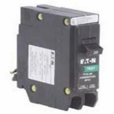 Eaton Br Series Single Pole Gfci Breaker, Self-Test, 120-240 Volt, 20 ...