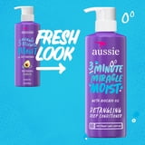 Aussie 3 Minute Miracle Deep Conditioner, Moist & Detangling, Paraben ...