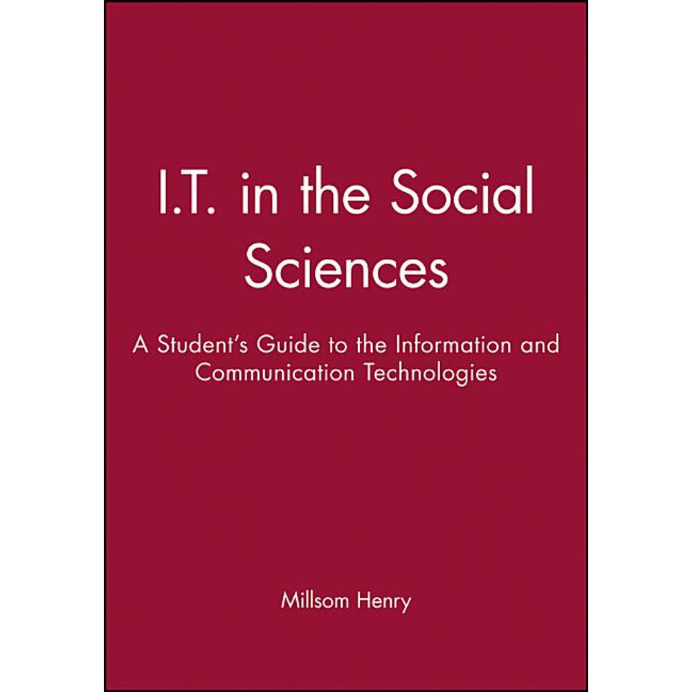 Infosource Computing for Students S: IT in the Social Sciences ...