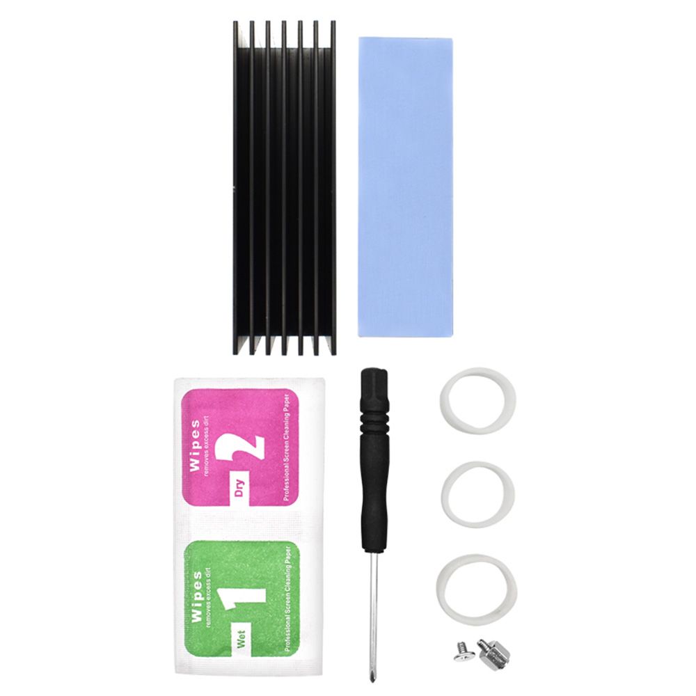 Hard Drive NVME Cooling Aluminum M.2 2280 Heat Sink Computer Radiator ...