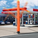 Cloud 9 Inflatable Wacky Waving Tube Man, Orange 20 ft Dancing Air ...