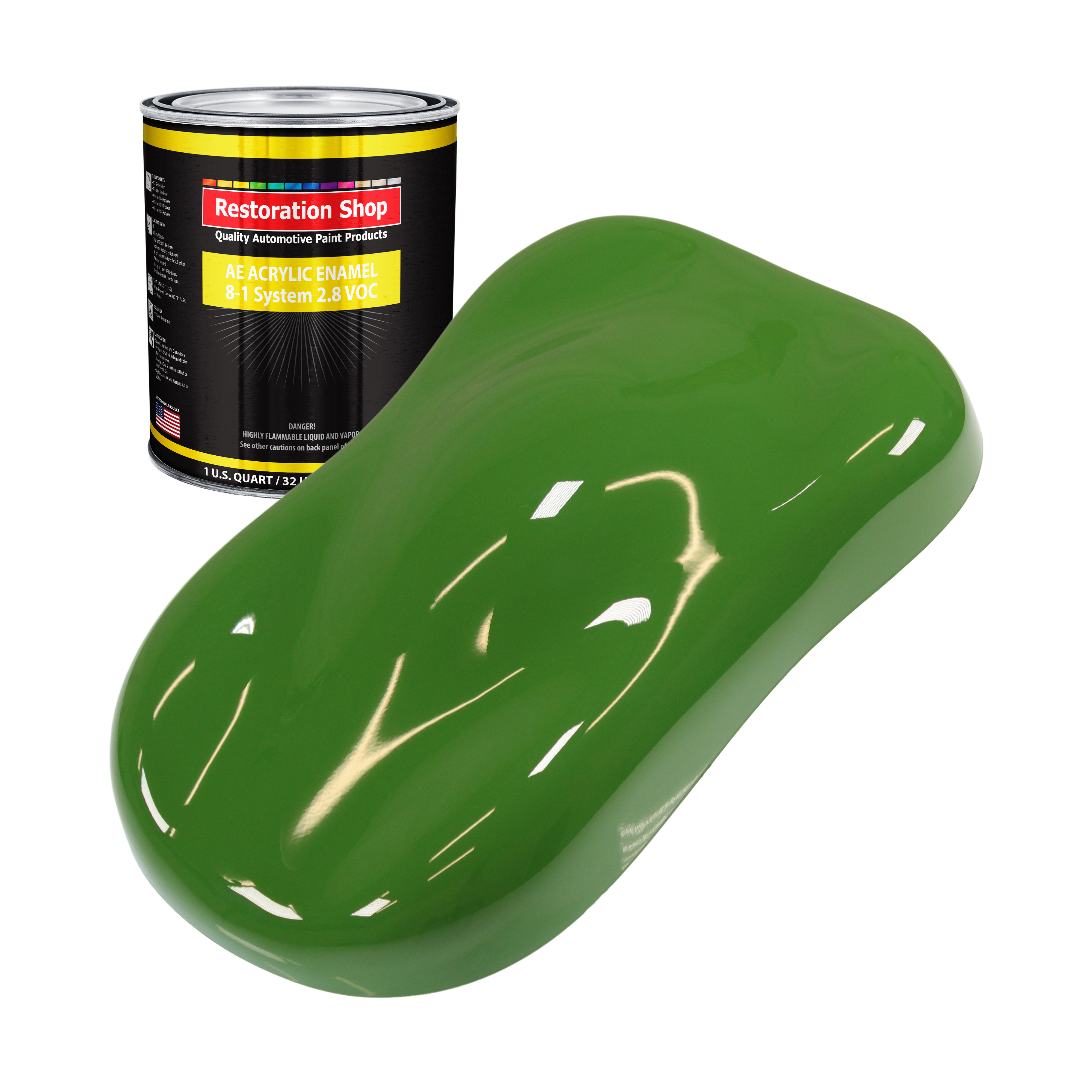 Restoration Shop - Deere Green Acrylic Enamel Auto Paint - Quart Paint ...