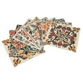 10PCS Tile Stickers PVC 15x15cm 20x20cm Creative Retro Texture Tile ...