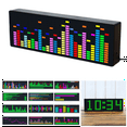 TENCE LED Music Audio Spectrum Indicator VU Meter VFD Audio Atmosphere ... TENCE LED Music Audio Spectrum Indicator VU Meter VFD Audio Atmosphere ...