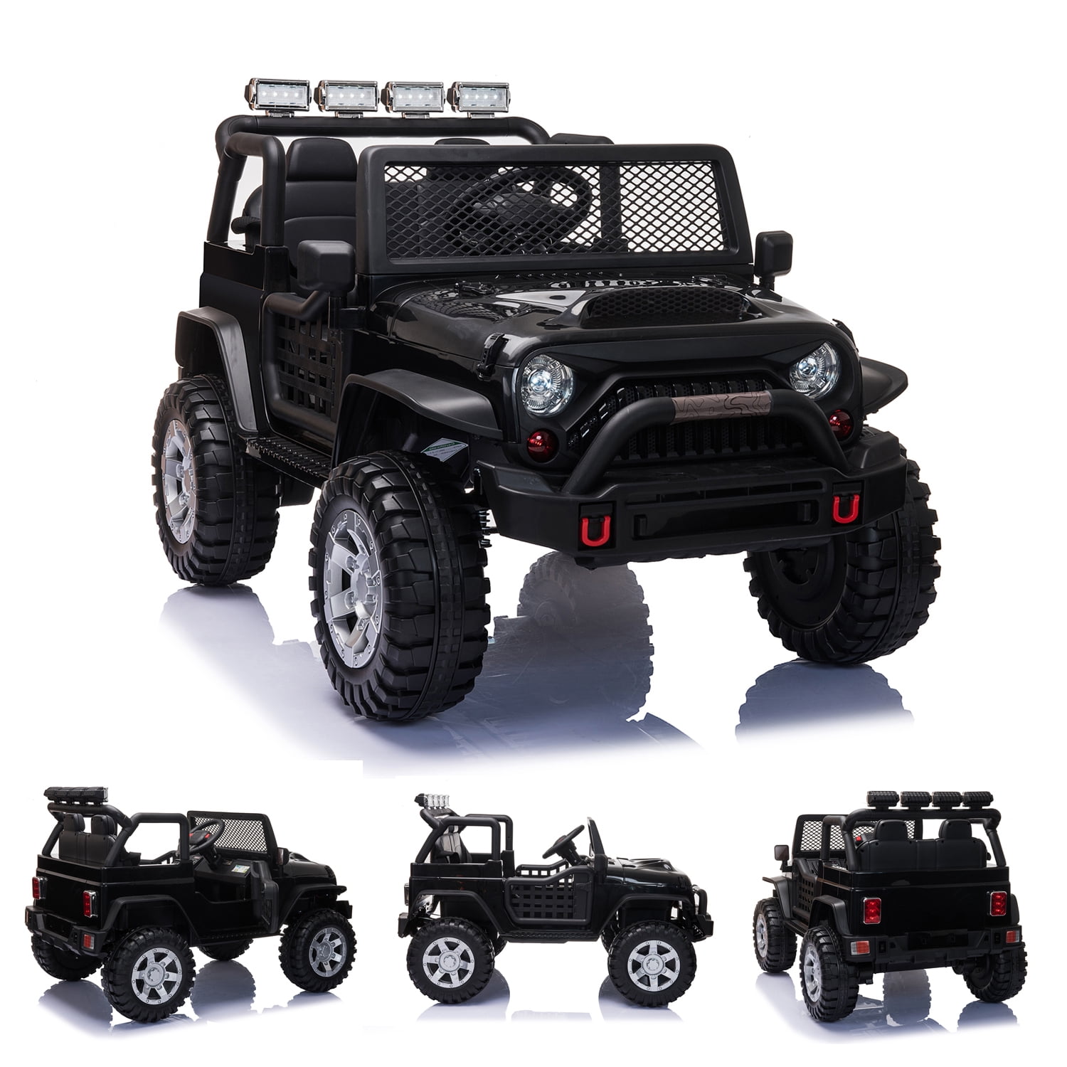 UWR-Nite 12V Ride On Truck, Electric Vehicles Ride On Car for Kids w ...