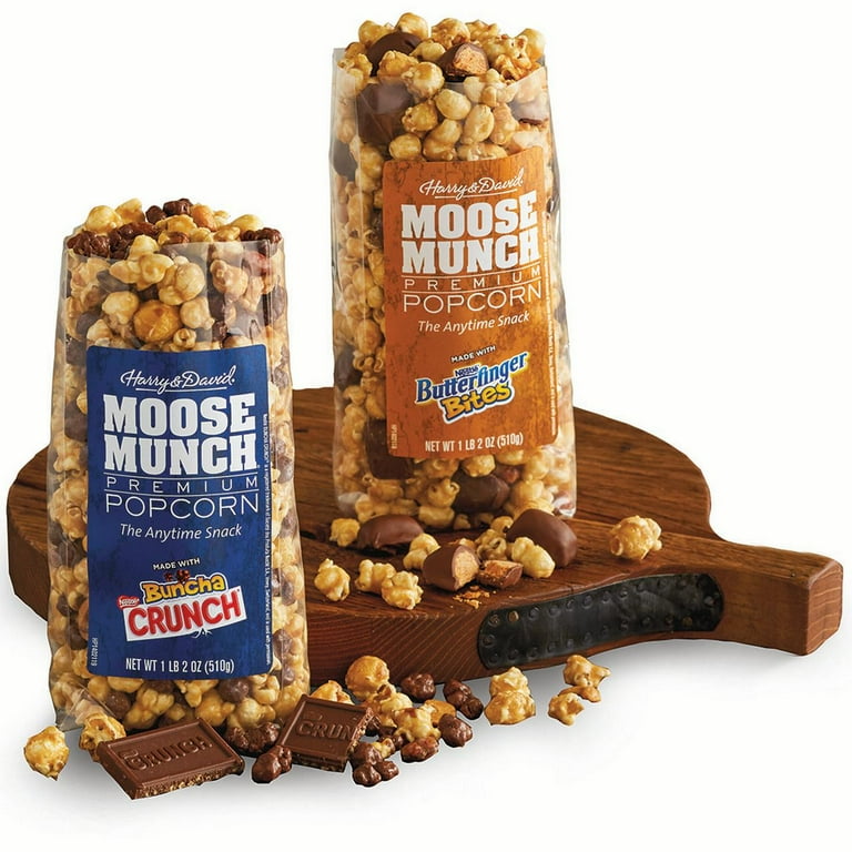 Moose Munch Premium Popcorn Duo By Harry David (Nestle, 45% OFF
