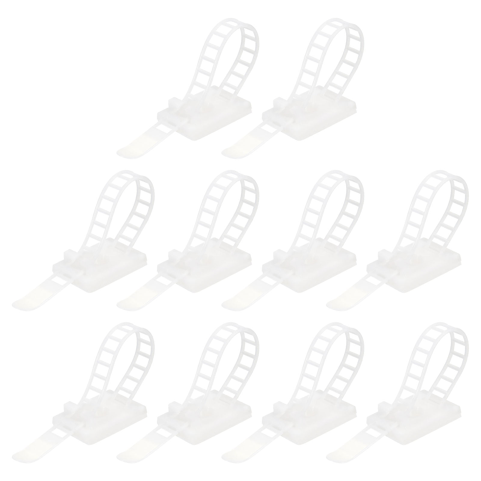 Click here for Unique Bargains 100pack Adhesive Cable Clips  Adju... prices