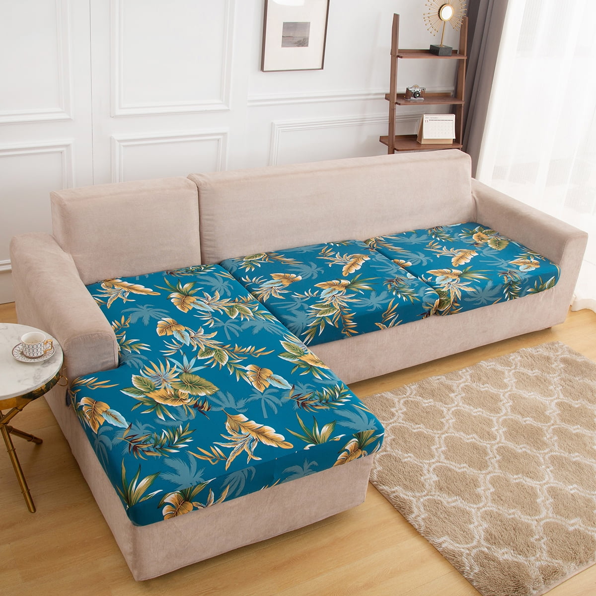 KBOOK Sofa Cover Stretch Printed Couch Seat Slipcover for Living Room ...