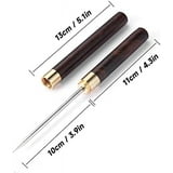 2 Pack Stainless Steel Ice Picks with Safety Cover, 9-inch Pick Tool ...