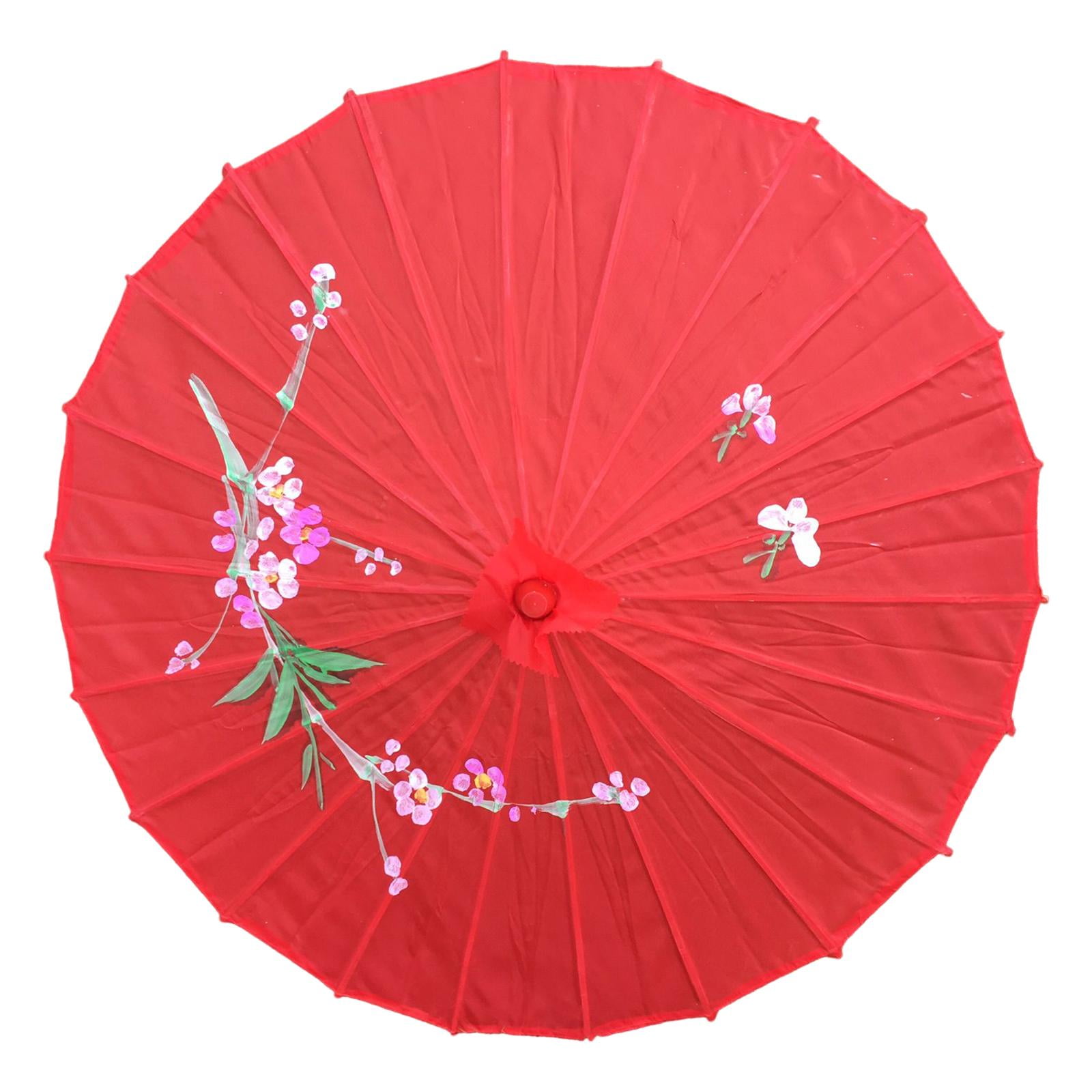Antique Oiled Paper Umbrella, Beautiful Handmade Chinese art Folding ...