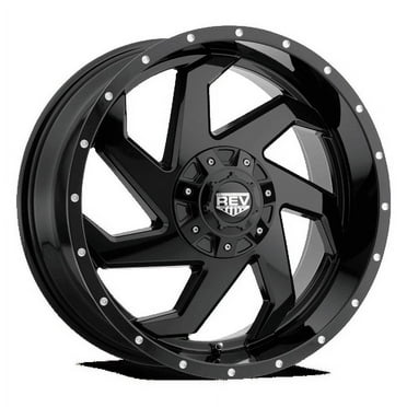 Motiv 424MB Mutant Gloss Black Machined Wheel Rim, 20" x 9" 6 x 135mm/6 ...