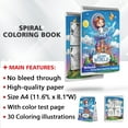 Dream World Spiral Bound Coloring Book, Experience the Joy of Coloring ...