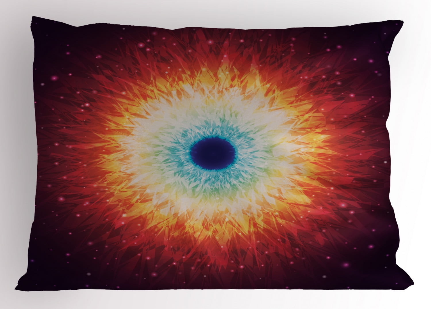 Space Pillow Sham Galaxy with Stars and Black Hole Mysterious Celestial ...