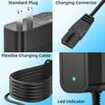 LINYAN-12.6V Charger for Ofuzzi Cyber Pool Cleaner Adapter Compatible ...