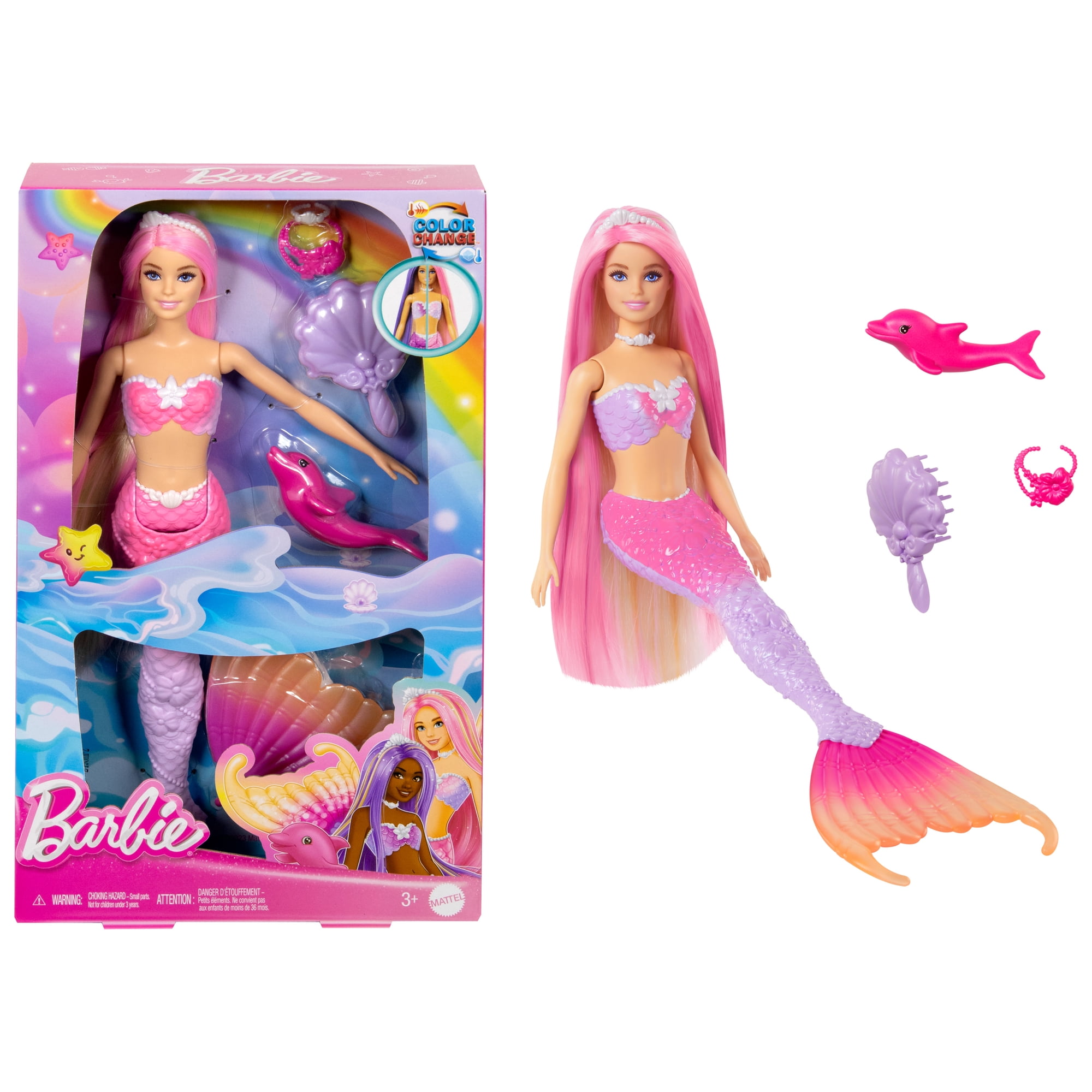 Click here for Barbie malibu Mermaid Doll With Color Change Featu... prices