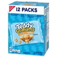 Teddy Grahams Honey Graham Snacks, 12 Snack Packs - Walmart.com