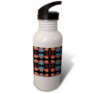3dRose Furry Zebra, Sports Water Bottle, 21oz - Walmart.com