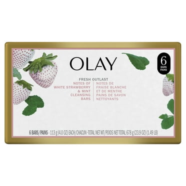 Olay Ultra Fresh Cleansing Bar Soap, Water Lily, 4 Ounce (Pack of 16 ...